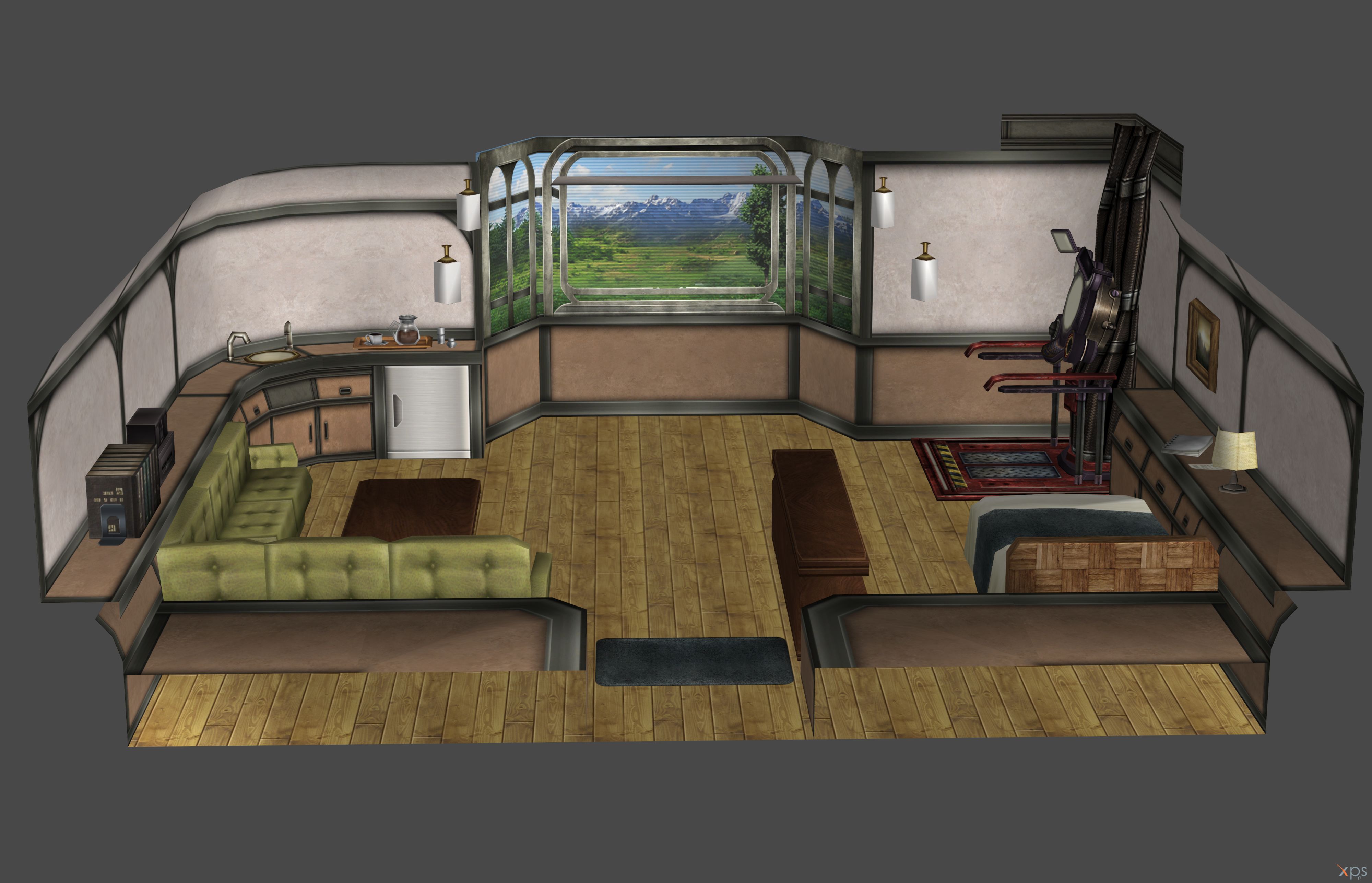'God Eater: Resurrection' Rooms Pack 1 by lezisell on DeviantArt