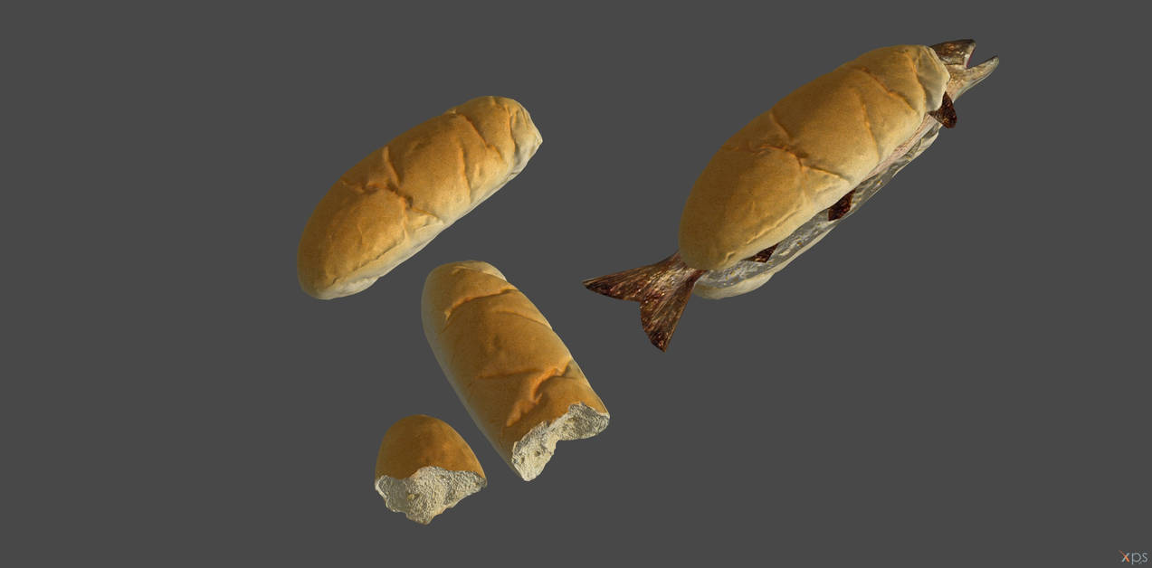 [FREE] 'Yakuza 7' Bread XPS ONLY!!! by lezisell on DeviantArt