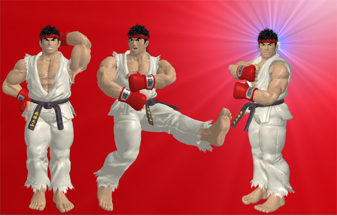 SSB4U Ryu by JSRRemix on DeviantArt