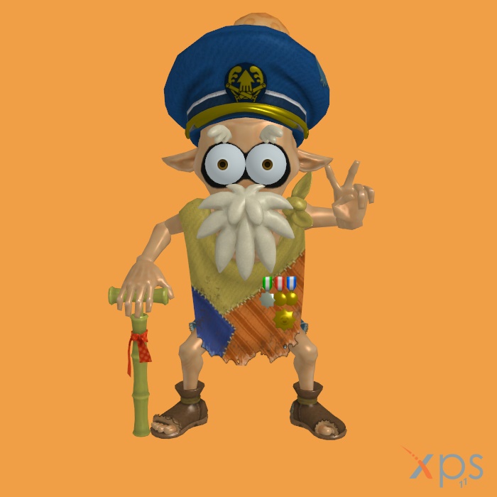 Splatoon Capn Cuttlefish by JSRRemix on DeviantArt