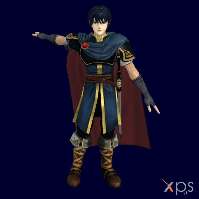 SSB4 Marth by JSRRemix on DeviantArt