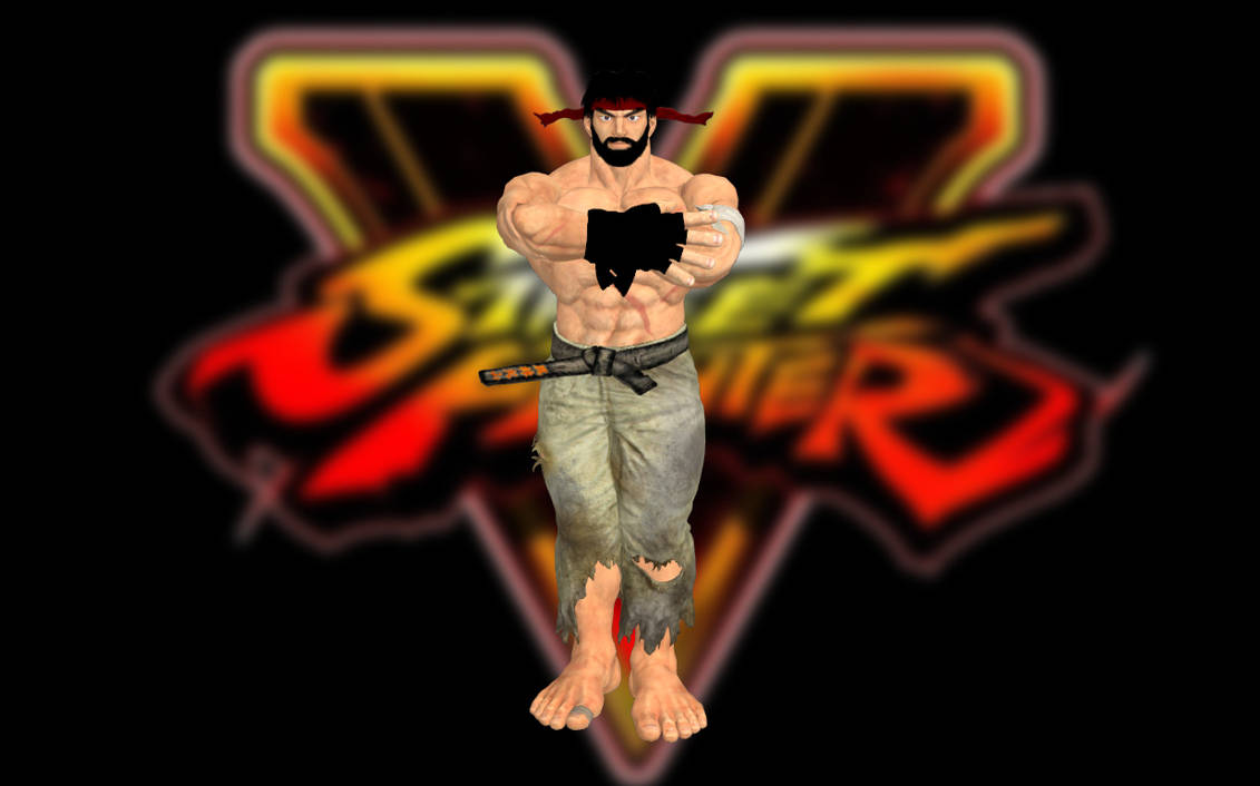 Sfv Ryu Beard by JSRRemix on DeviantArt