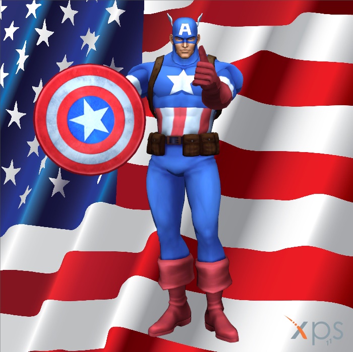 UMVC3 Captain America by JSRRemix on DeviantArt