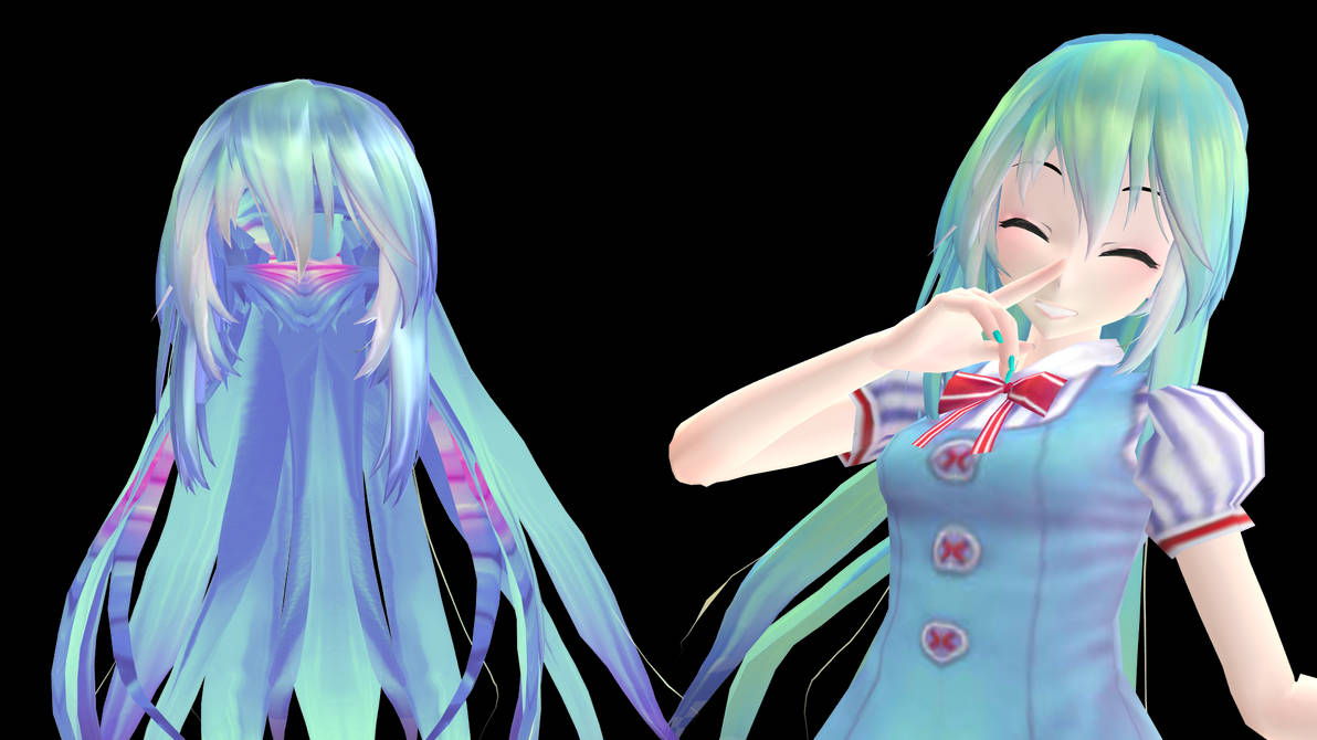 MMD Tda Hair edit #1 by YendereStephy8852 on DeviantArt