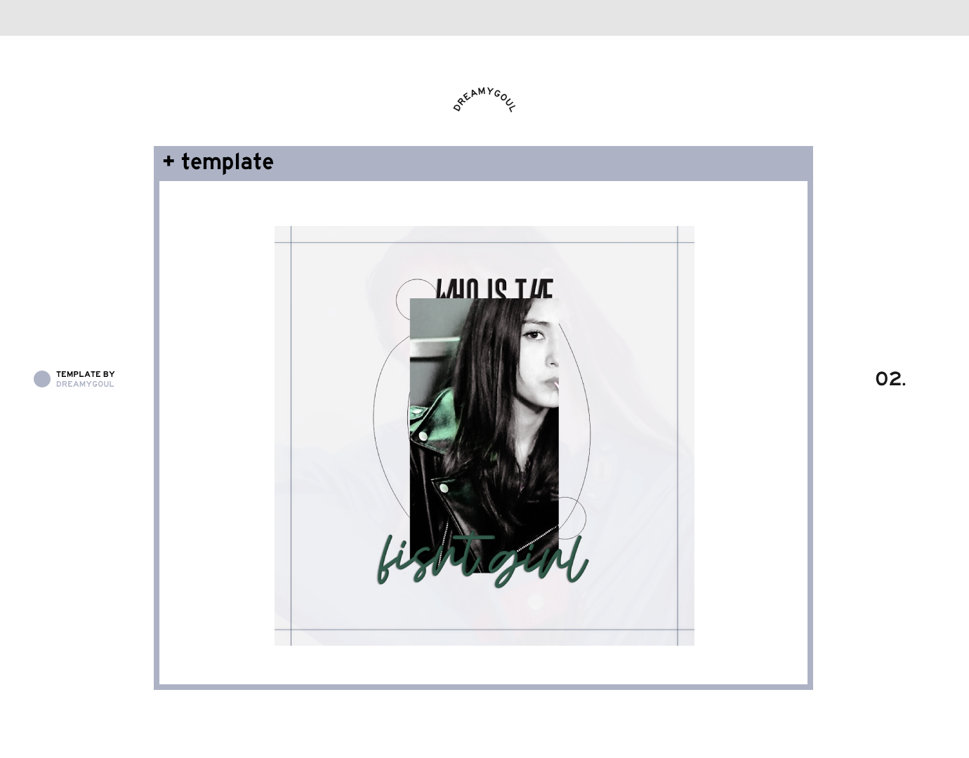 02 TEMPLATE PSD - 'meet the members' by dreamygoul on DeviantArt