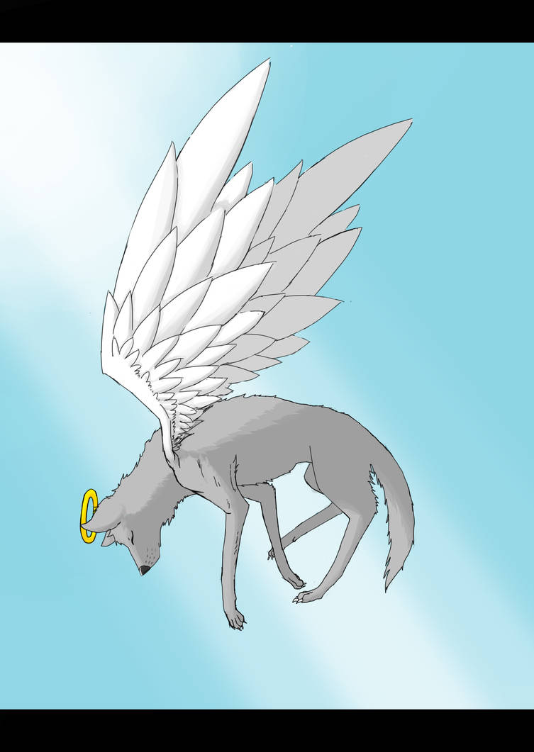 Wolf Angel by nedden7 on DeviantArt