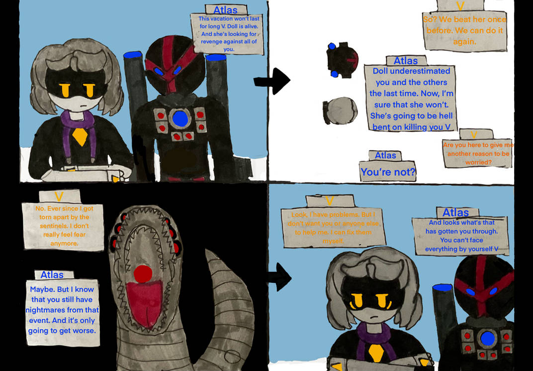 Murder Verse, Chapter 9: Glasses. by Captainparks on DeviantArt