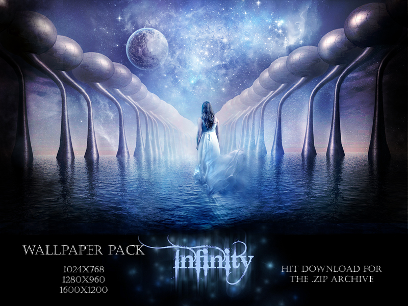 Infinity wallpaper set by FrozenStarART on DeviantArt