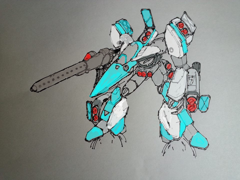 Alpha Fighter Version 3.0 by Snakefangstryke on DeviantArt