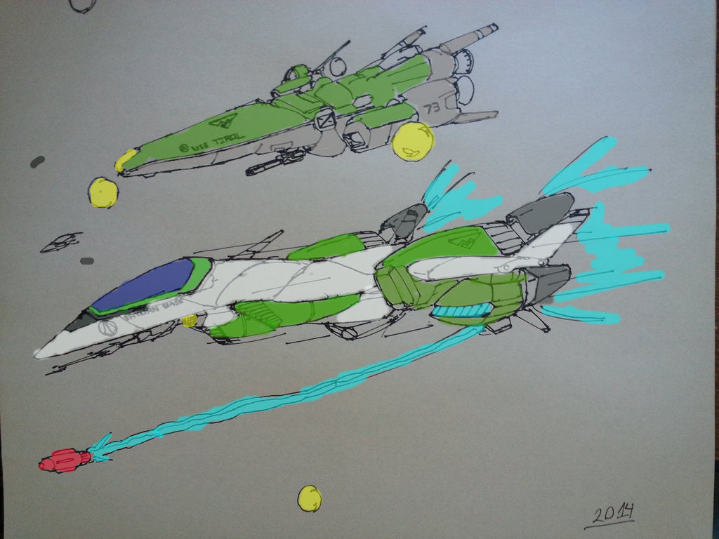 The 73rd Saturn Attack Wing by Snakefangstryke on DeviantArt