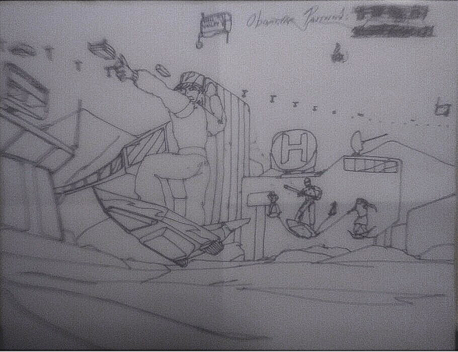 Back to the Future 2 hoverboard chase by Snakefangstryke on DeviantArt