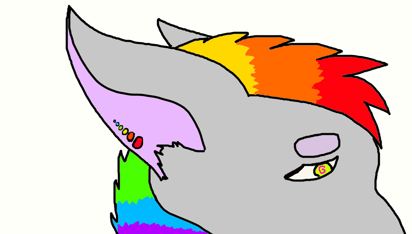 Rainbow Mohawk by Naomi-the-Rat on DeviantArt