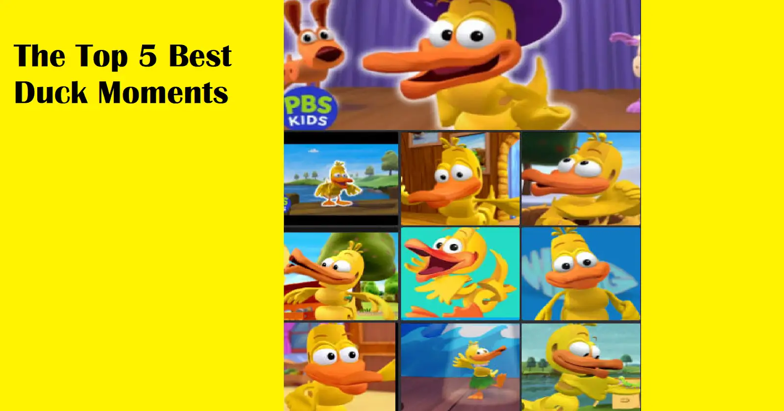 Top 5 Best Duck Moments by HeathertheToodeefan on DeviantArt