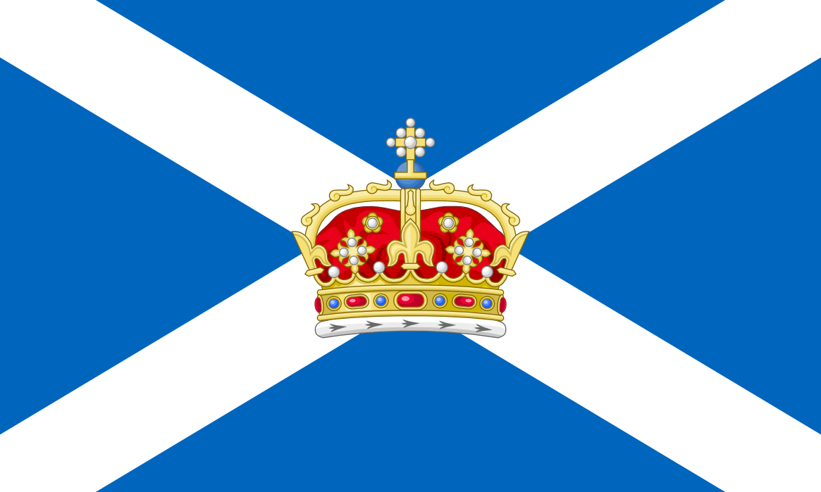 Flag of scotich monarchism by Jaglion on DeviantArt