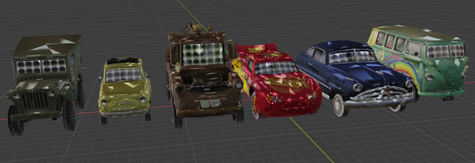 Cars the video game model pack download by homerthelomer on DeviantArt