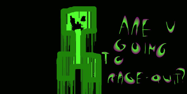 Creeper creeping by RockinGamerFreak on DeviantArt