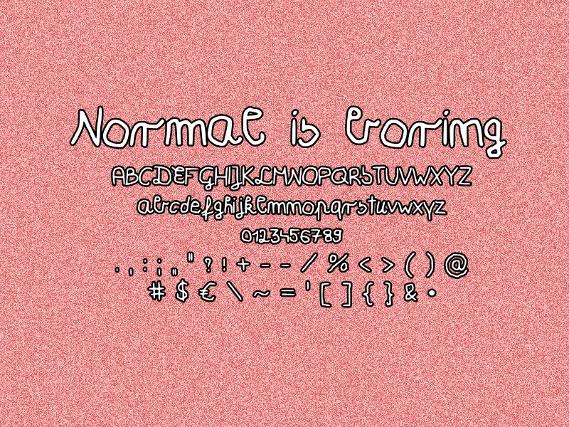 Normal is boring by ivan-edits on DeviantArt