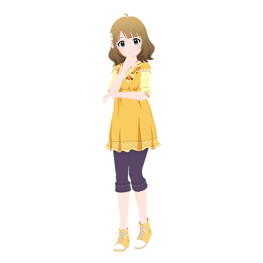 [MMD MLTD]Suou Momoko - Casual costume DL by KishidaNatsumi on DeviantArt