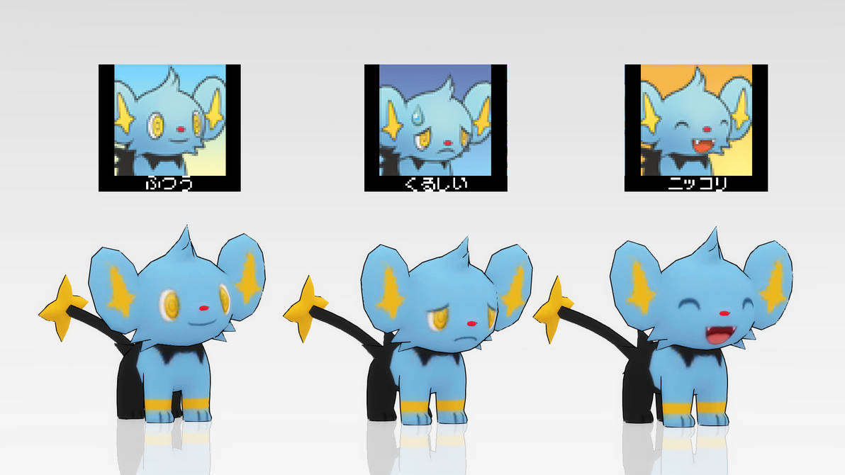 [MMD Pokemon]Shinx(PSMD) DL by KishidaNatsumi on DeviantArt