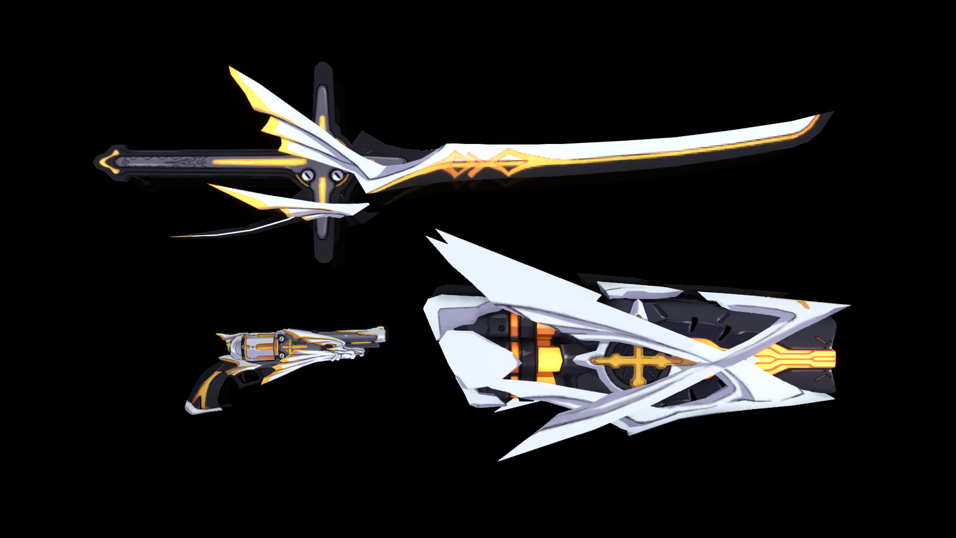[MMD HI3]Sacred Relic weapons DL by KishidaNatsumi on DeviantArt