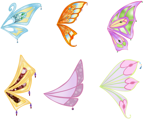 Winx Club Wing Base Pack Enchantix by WinxFandom on DeviantArt