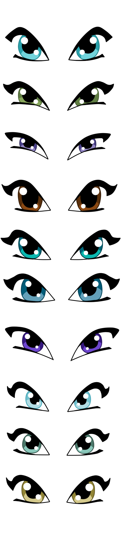 Winx Eyes Front View by WinxFandom on DeviantArt