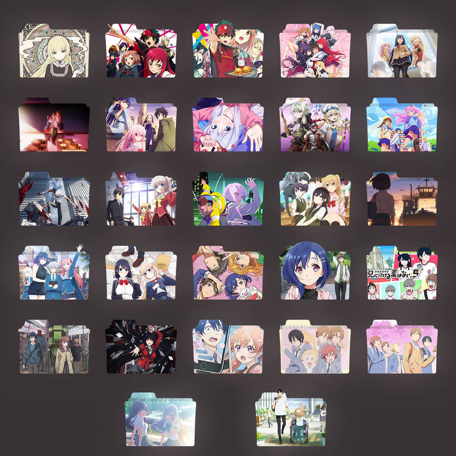 Anime Icon Pack 1 by msoheili on DeviantArt