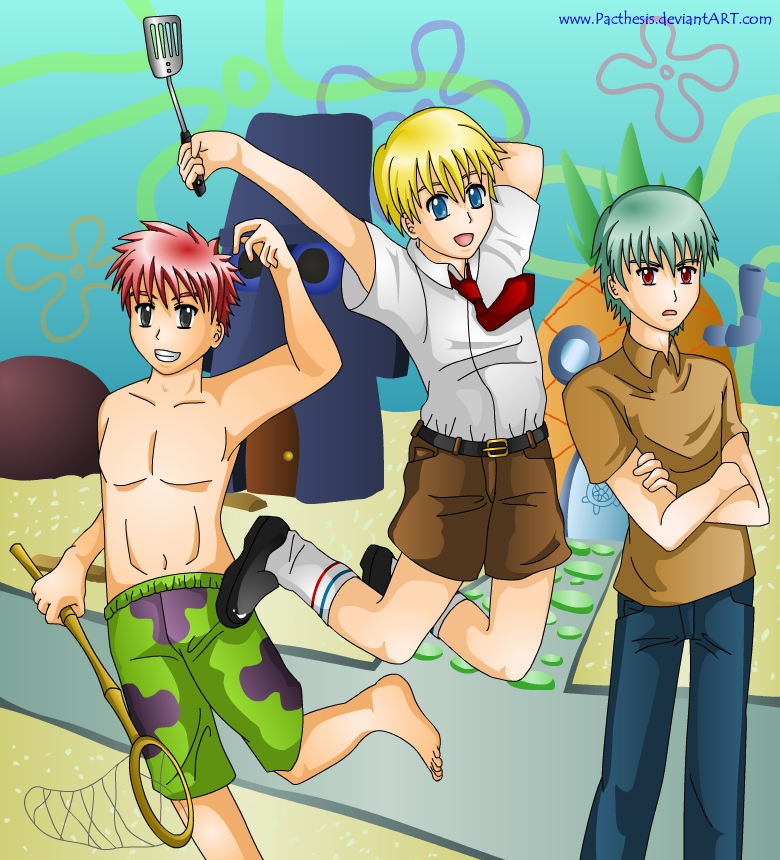 SpongeBob DesuPants by Pacthesis on DeviantArt