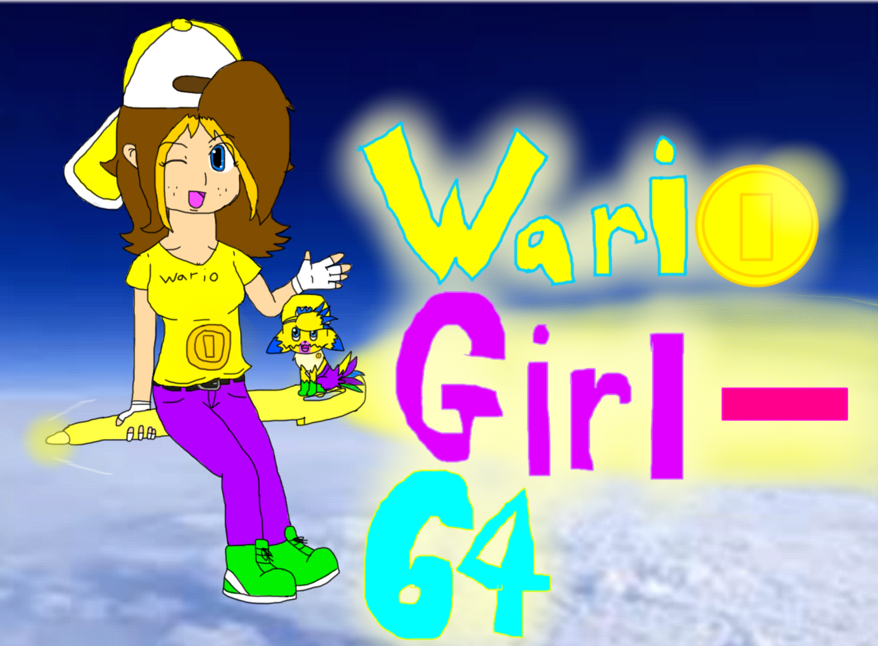 Wario girl-64 drawing... More of a testing pic by Wariogirl-64 on ...