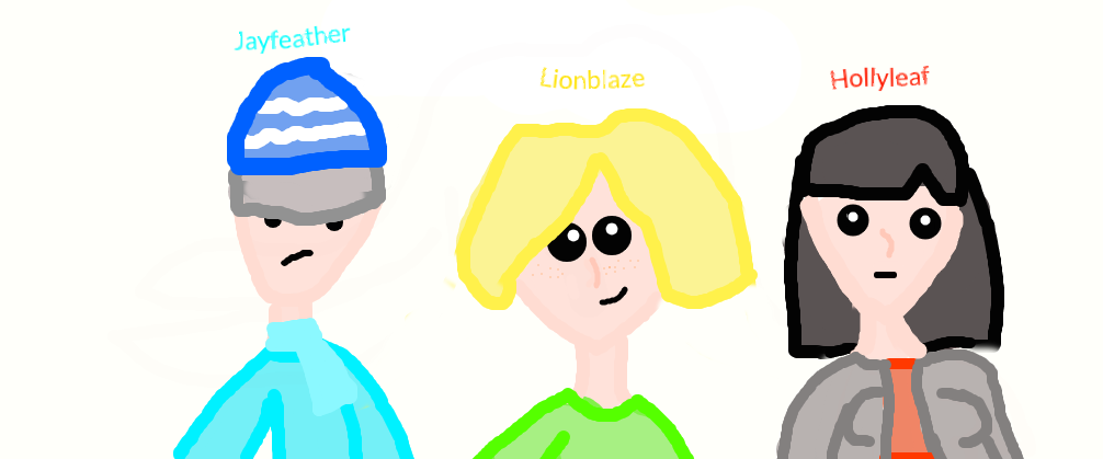 Jay, Holly, and Lion- HUMANIZED by SilverWinters09 on DeviantArt