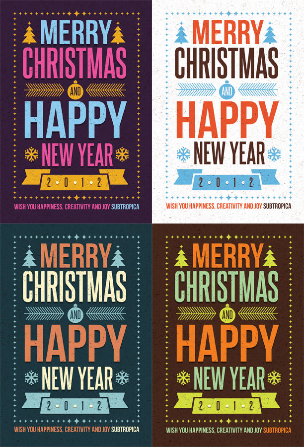 Creative Winter Holidays Postcard by shimapa on DeviantArt