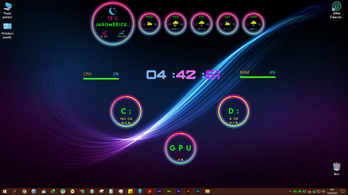 Neon Space 2.0 by HanzyKisik on DeviantArt