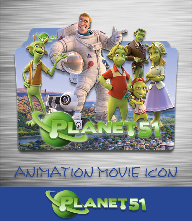 Planet 51 (2009) Folder icon by AhmtErnBrs60 on DeviantArt
