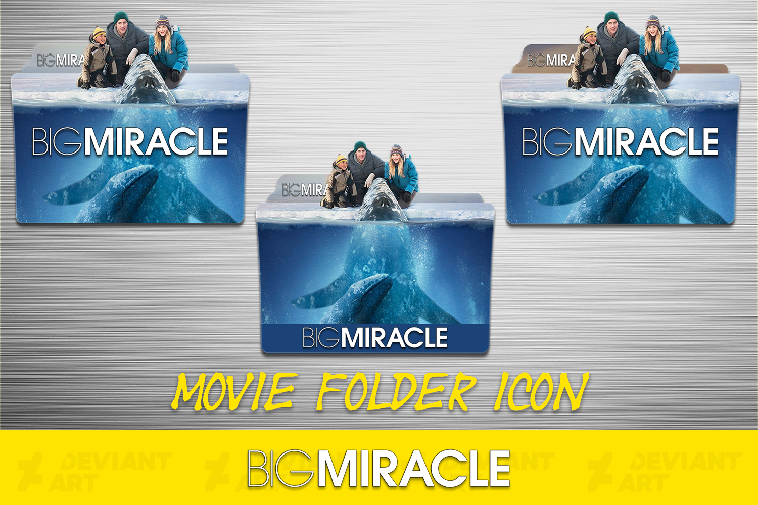 Big Miracle (2012) Folder Icon Pack by AhmtErnBrs60 on DeviantArt