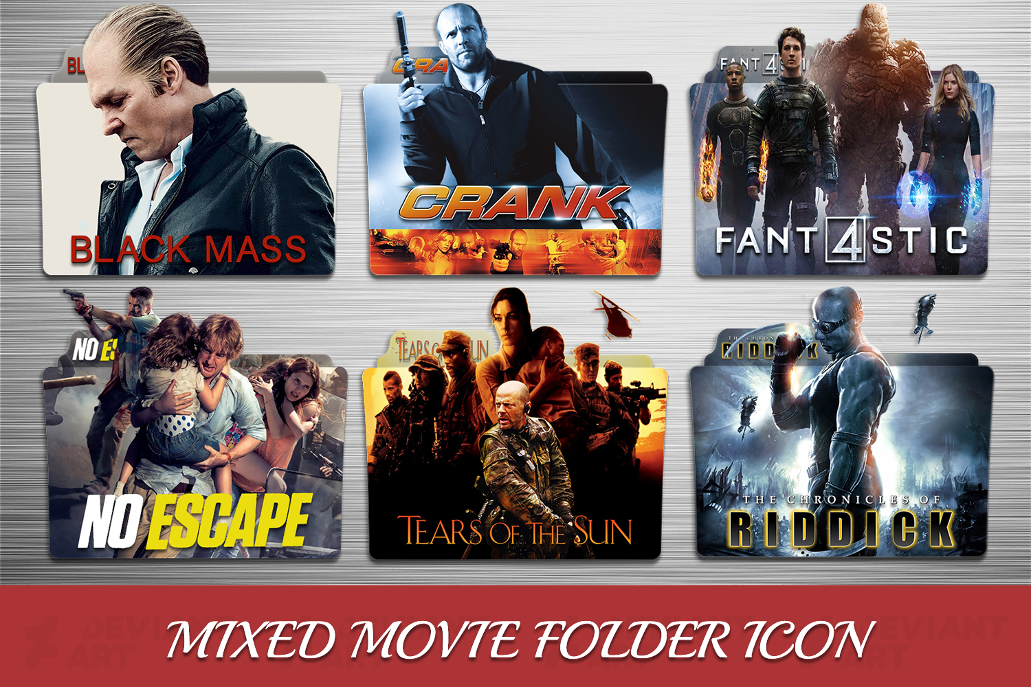 Mixed Folder Icon Pack #6 by AhmtErnBrs60 on DeviantArt