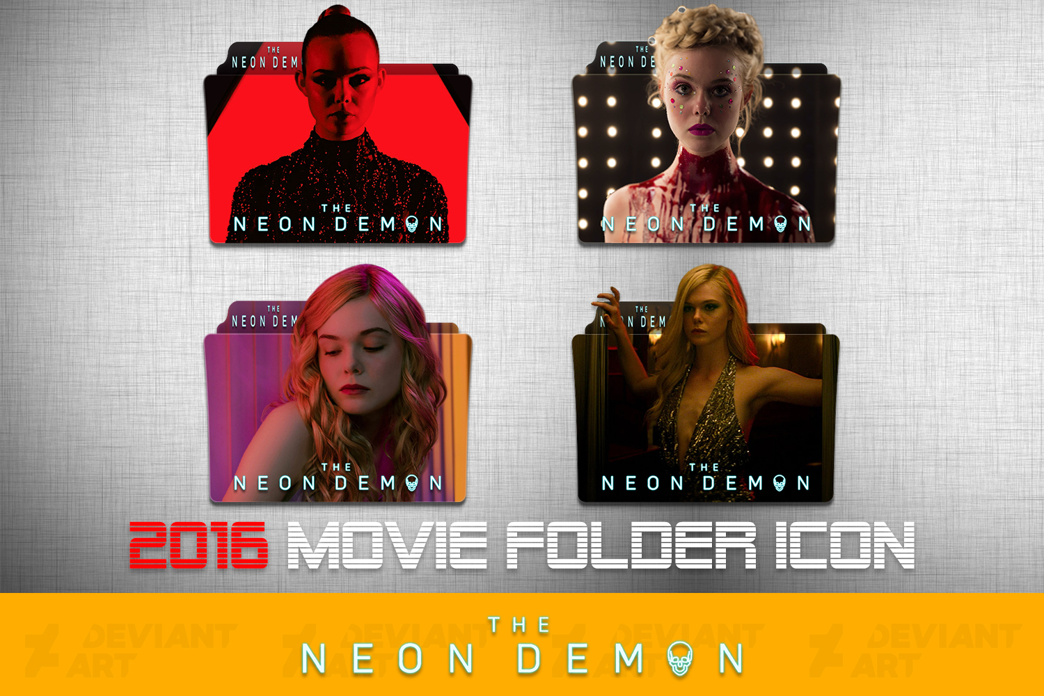 The Neon Demon (2016) Folder Icon Pack by AhmtErnBrs60 on DeviantArt