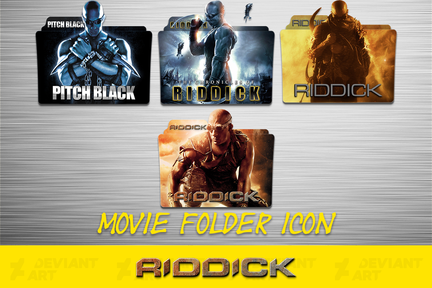 Riddick Collection Folder Icon Pack by AhmtErnBrs60 on DeviantArt