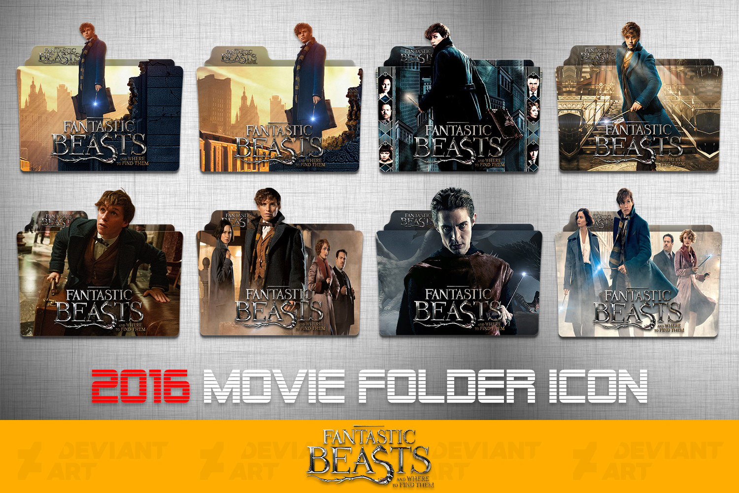 Fantastic Beasts (2016) Folder Icon Pack by AhmtErnBrs60 on DeviantArt