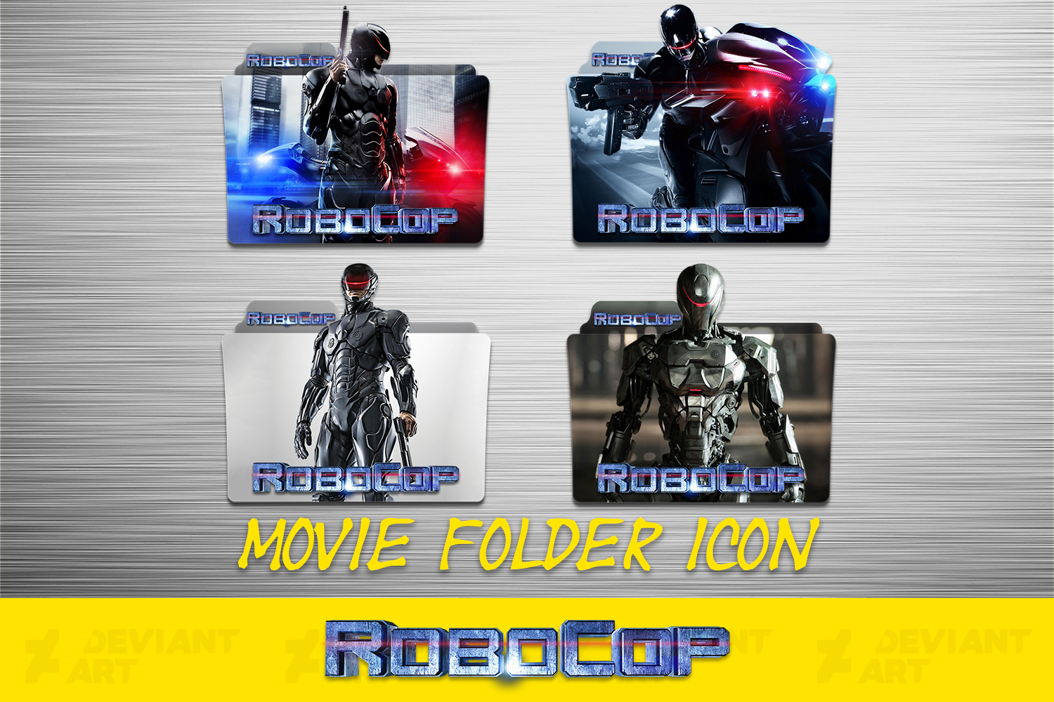 Robocop (2014) Folder Icon Pack by AhmtErnBrs60 on DeviantArt