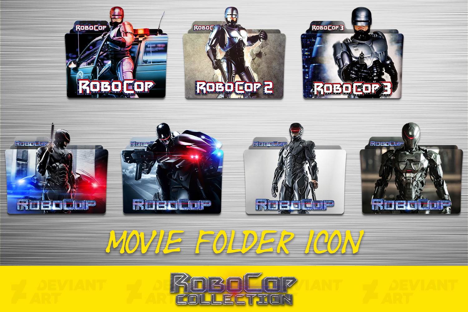 Robocop Collection Folder Icon Pack by AhmtErnBrs60 on DeviantArt