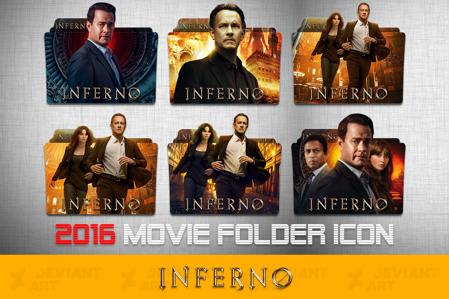 Inferno (2016) Folder Icon Pack by AhmtErnBrs60 on DeviantArt