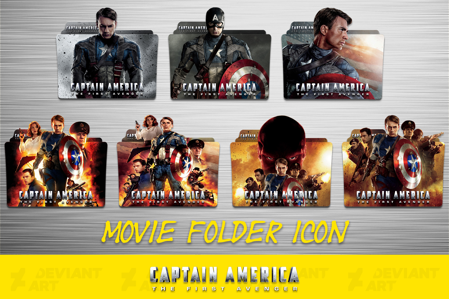 Captain America TFA (2011) Folder Icon Pack by AhmtErnBrs60 on DeviantArt