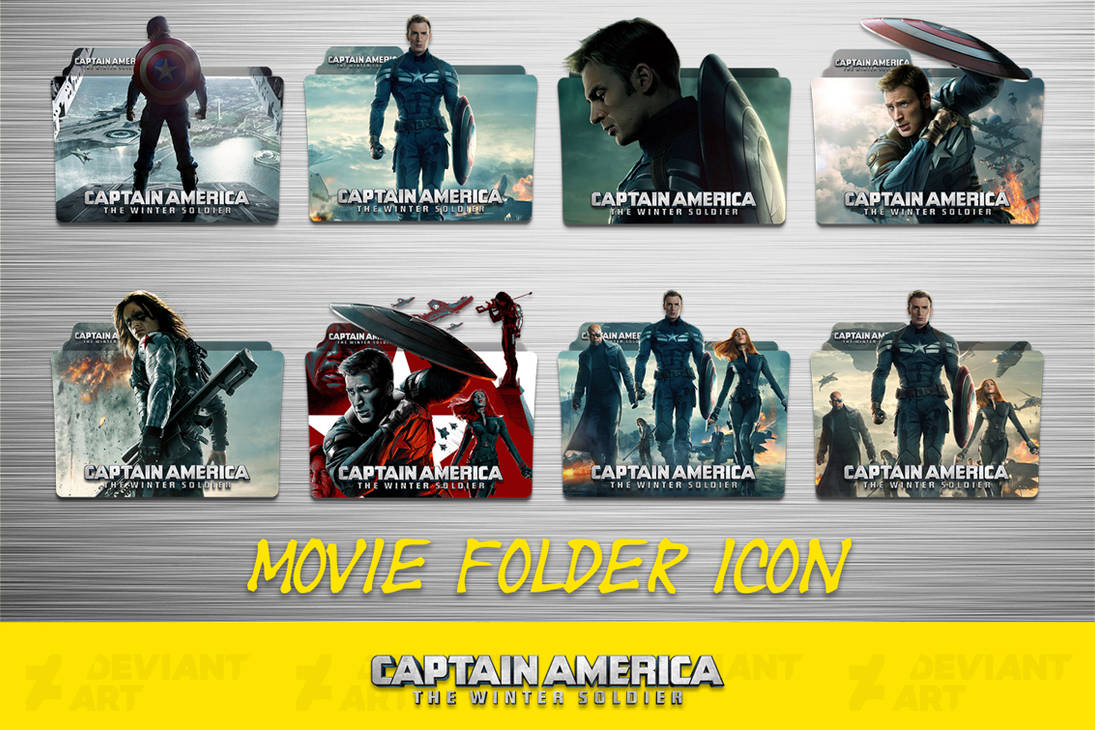 Captain America TWS (2014) Folder Icon Pack by AhmtErnBrs60 on DeviantArt