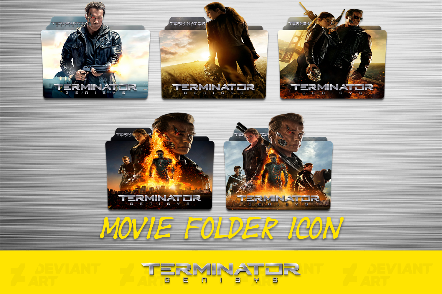 Terminator Genisys (2015) Folder Icon Pack by AhmtErnBrs60 on DeviantArt