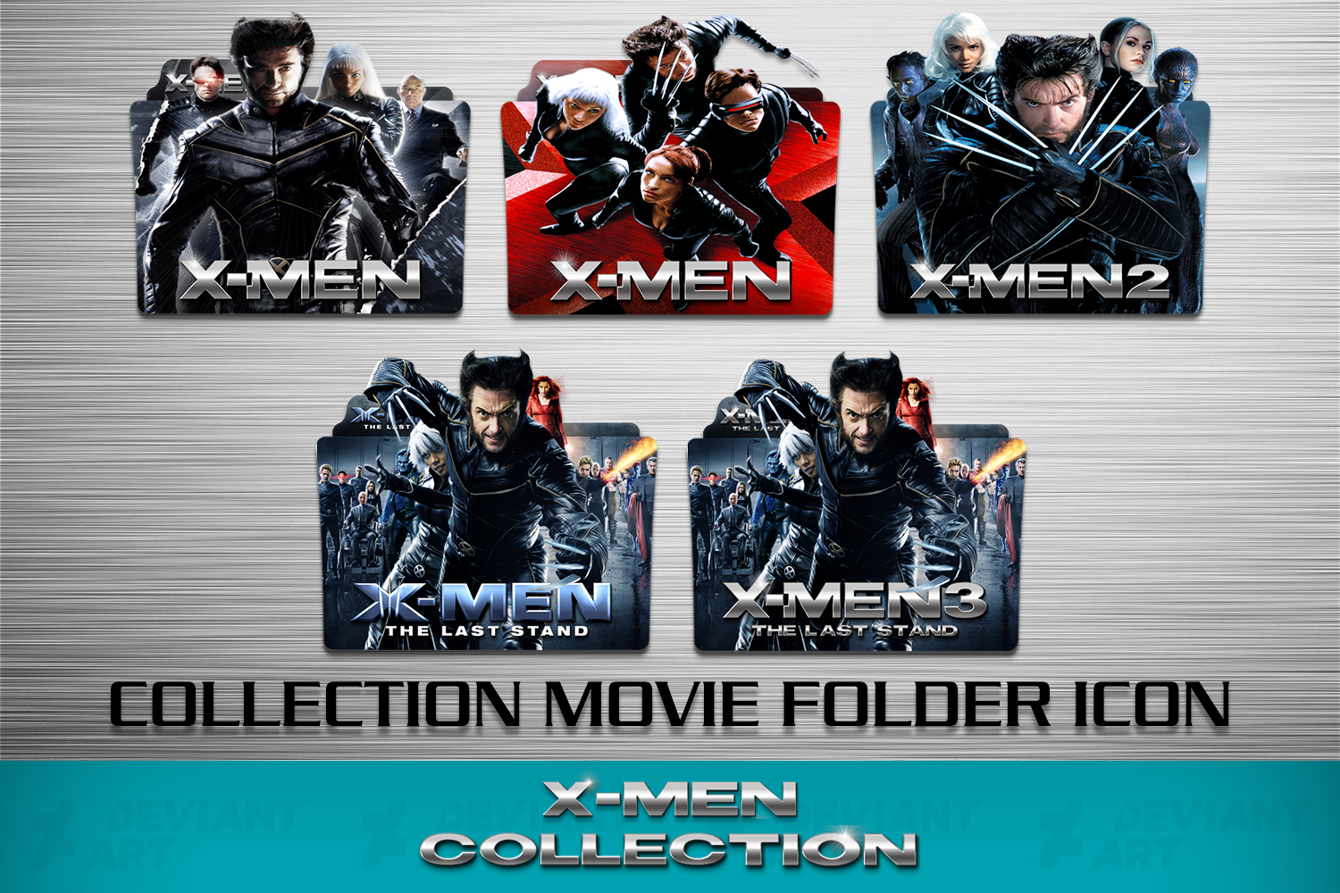 X-Men Collection Folder Icon Pack #1 by AhmtErnBrs60 on DeviantArt