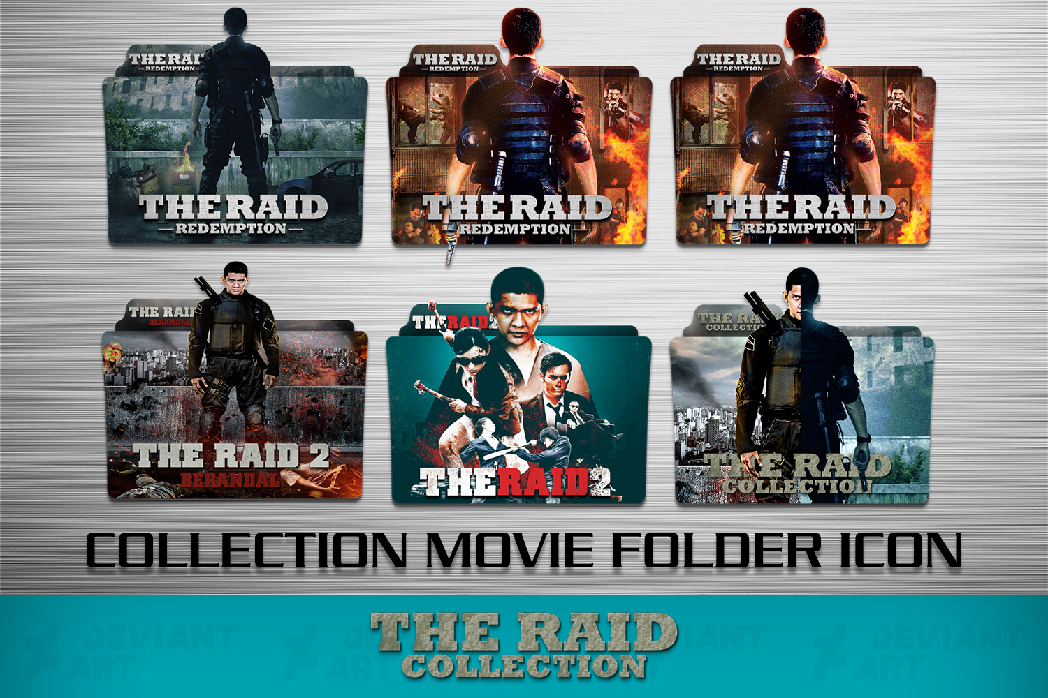 The Raid Collection Folder Icon Pack by AhmtErnBrs60 on DeviantArt