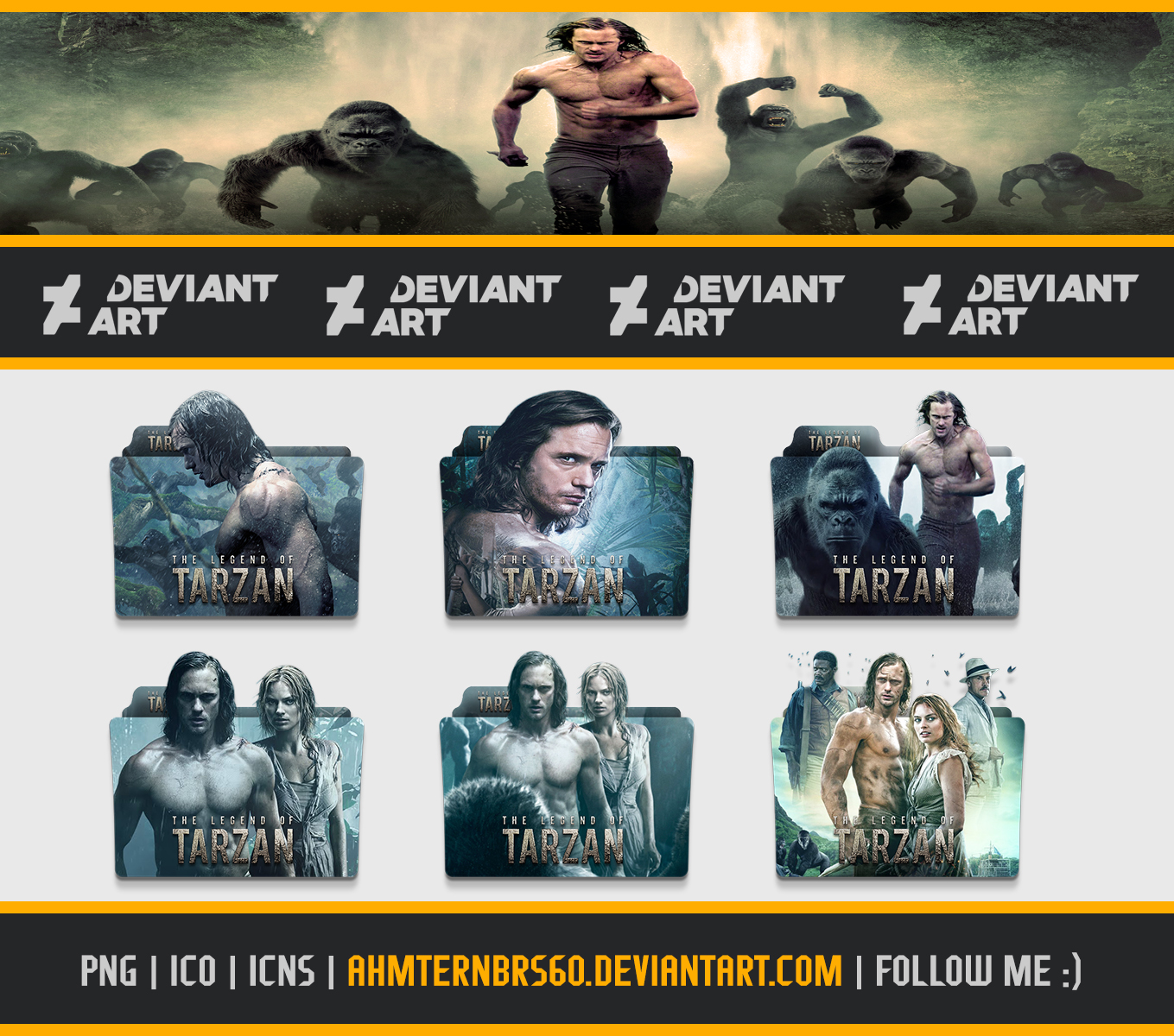 The Legend Of Tarzan (2016) Folder Icon Pack by AhmtErnBrs60 on DeviantArt