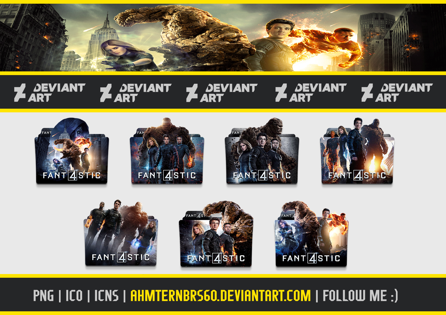 Fantastic Four (2015) Folder Icon Pack by AhmtErnBrs60 on DeviantArt Fantastic Four (2015) Folder Icon Pack by AhmtErnBrs60 on DeviantArt