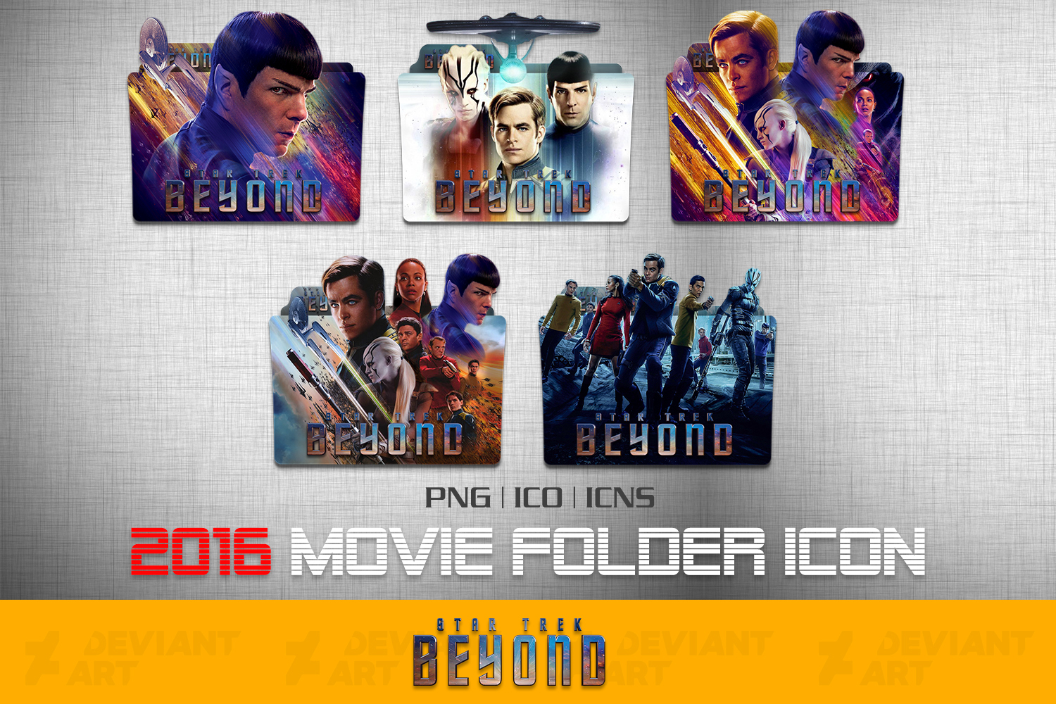 Star Trek Beyond (2016) Folder Icon Pack by AhmtErnBrs60 on DeviantArt