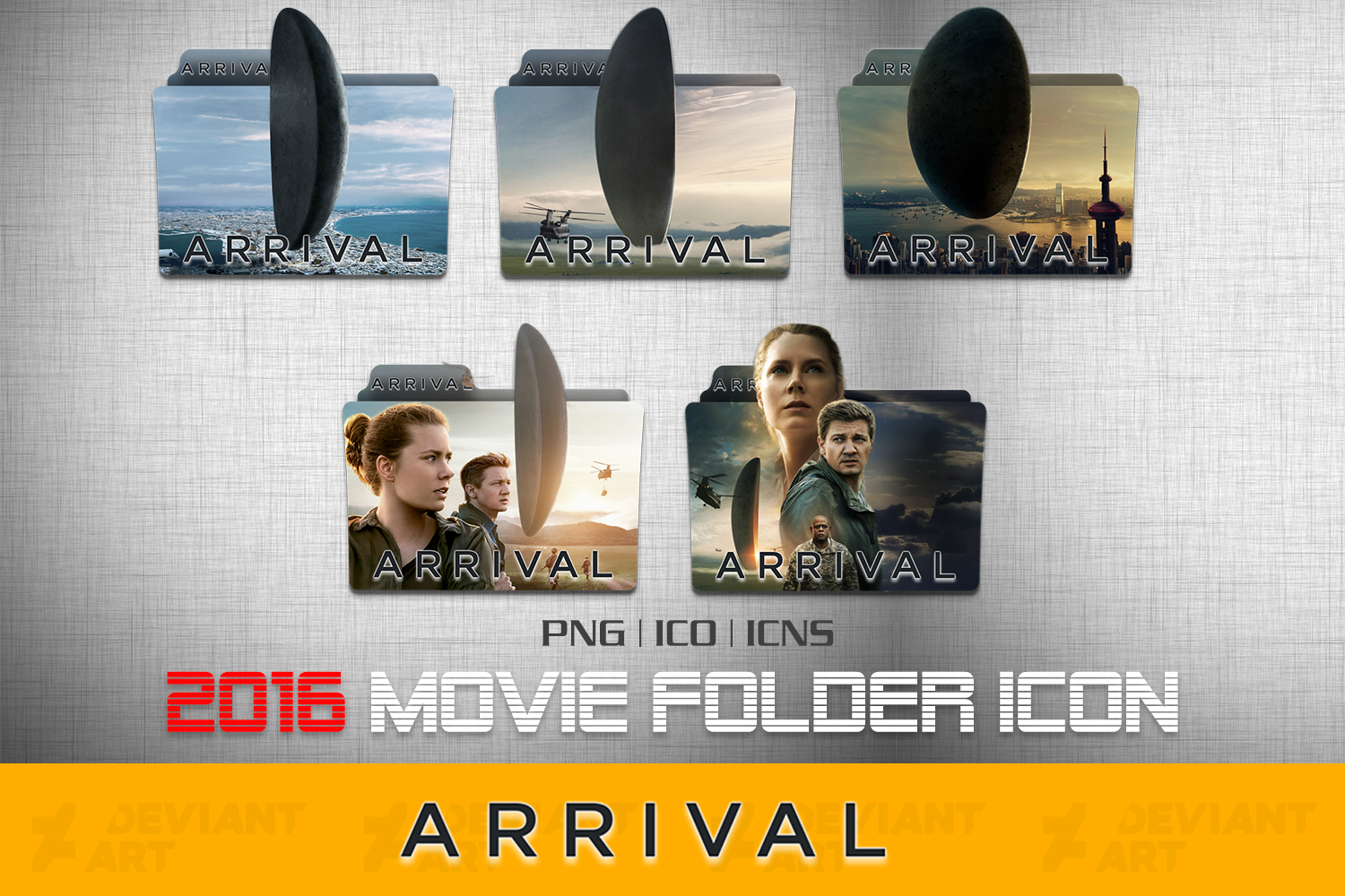 Arrival (2016) Folder Icon Pack by AhmtErnBrs60 on DeviantArt